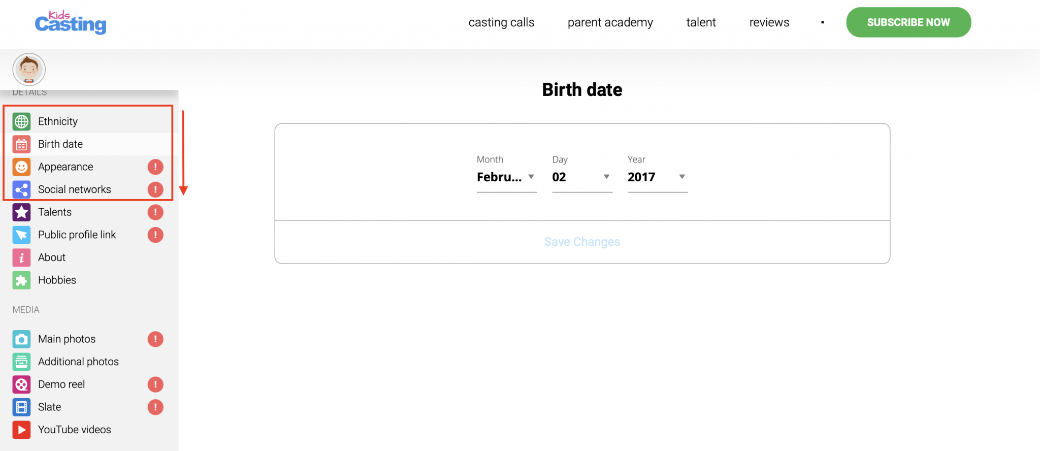 What should be included in a casting profile for kids? • Casting ...