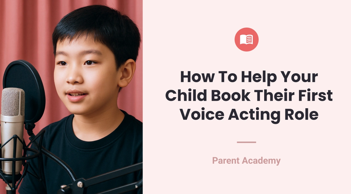 How to Help Your Child Book Their First Voice Acting Role • Blog ...